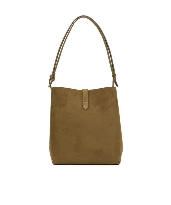 Soeur Bello Suede Shoulder Bag