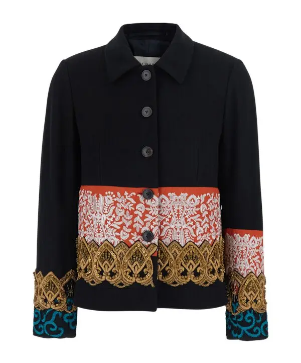 Dries Van Noten Long-sleeve Casual Jacket