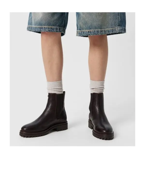 Barbour Round Toe Ankle Boots