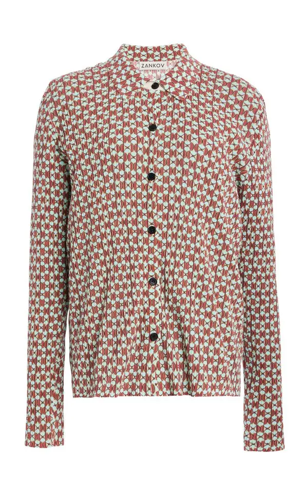 ZANKOV Jimmy Micro Sequin Top