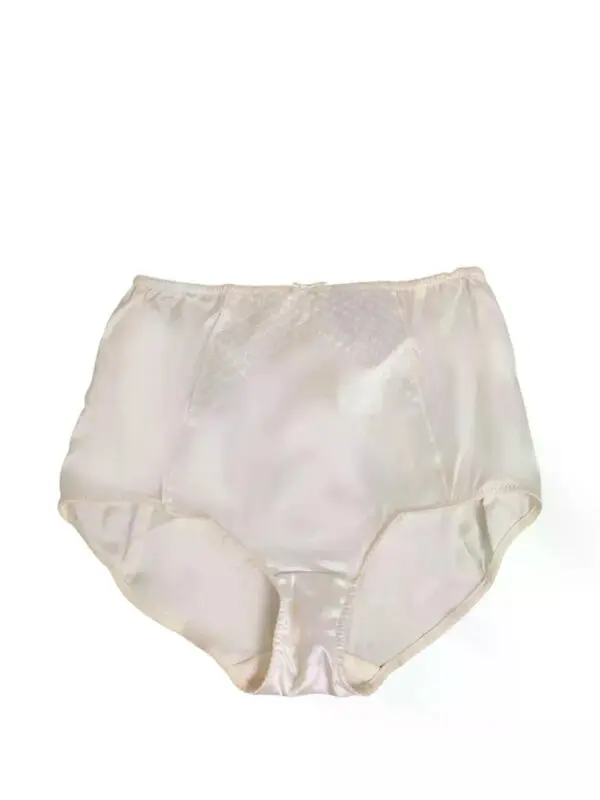 Dolce & Gabbana Quilted Silk Briefs - Neutrals