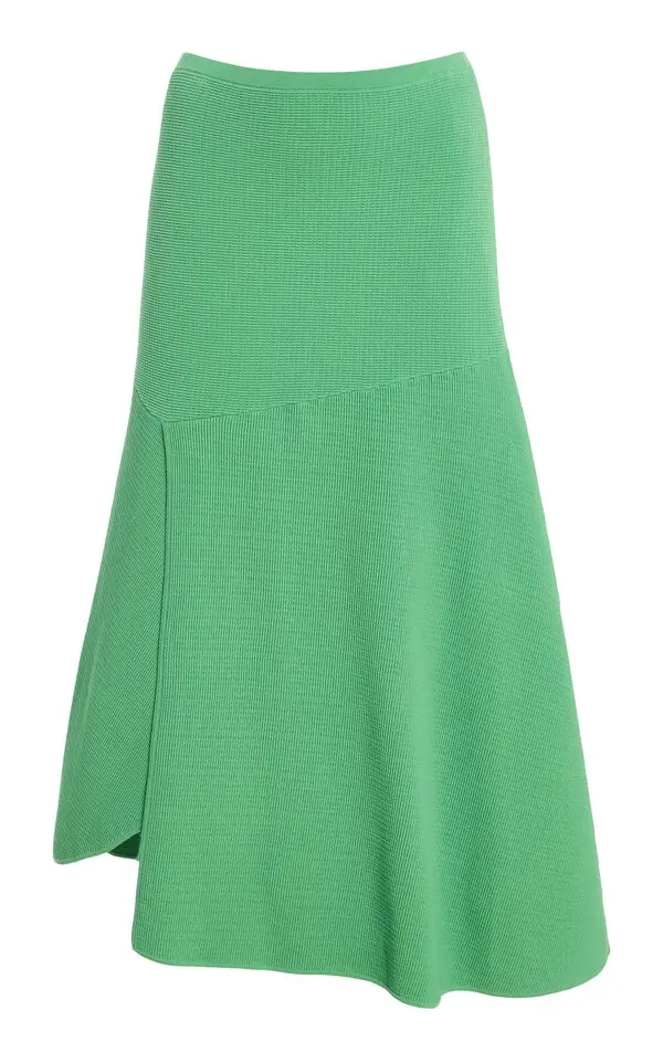 ZANKOV Freda Ottoman Midi Skirt