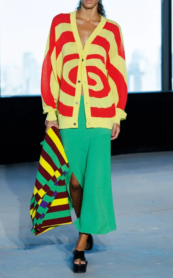 ZANKOV Freda Ottoman Midi Skirt