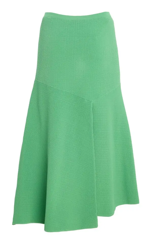 ZANKOV Freda Ottoman Midi Skirt