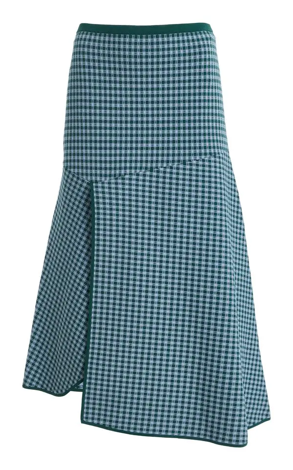 ZANKOV Freda Jacquard Midi Skirt