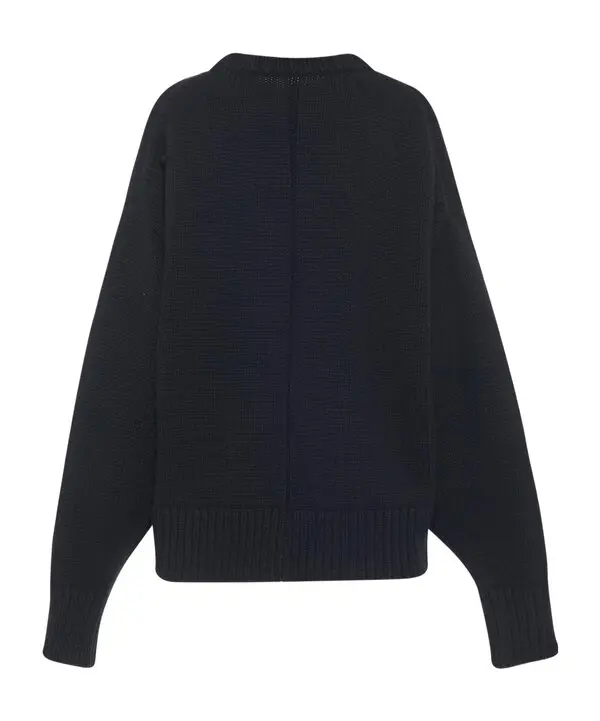 THE ROW Puff-sleeved Crewneck Jumper