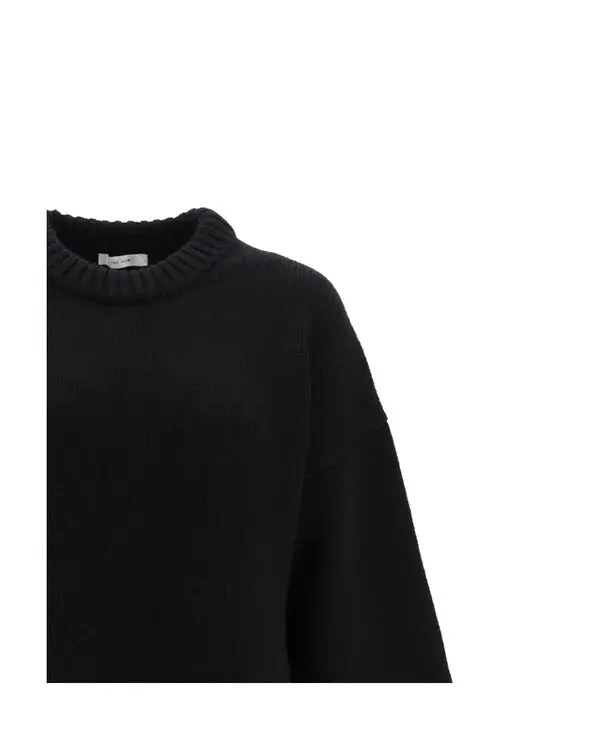 THE ROW Puff-sleeved Crewneck Jumper