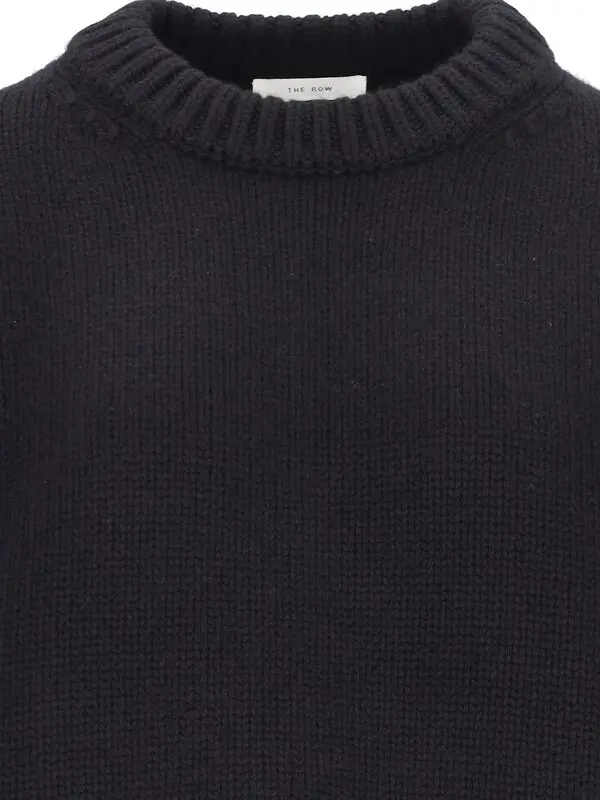 THE ROW Puff-sleeved Crewneck Jumper