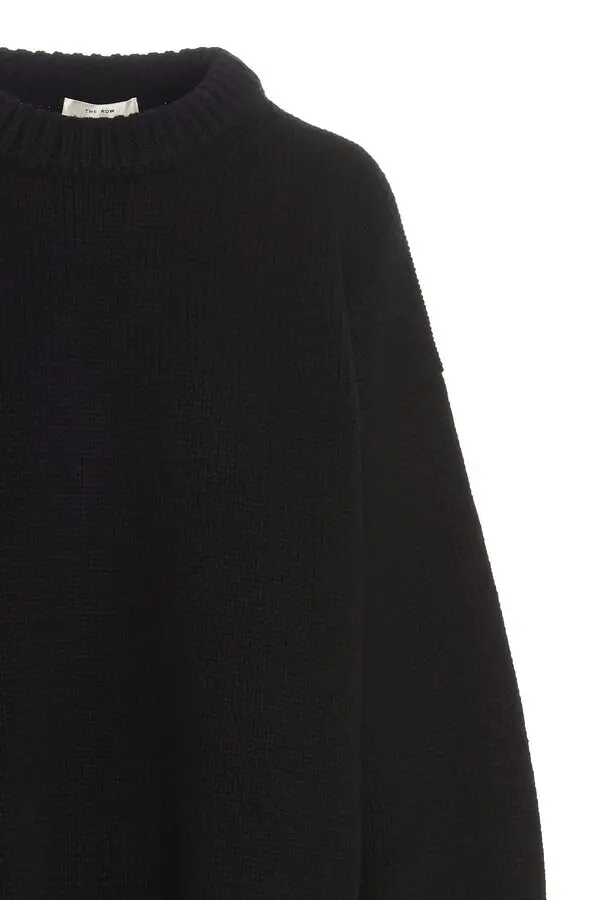 THE ROW Puff-sleeved Crewneck Jumper