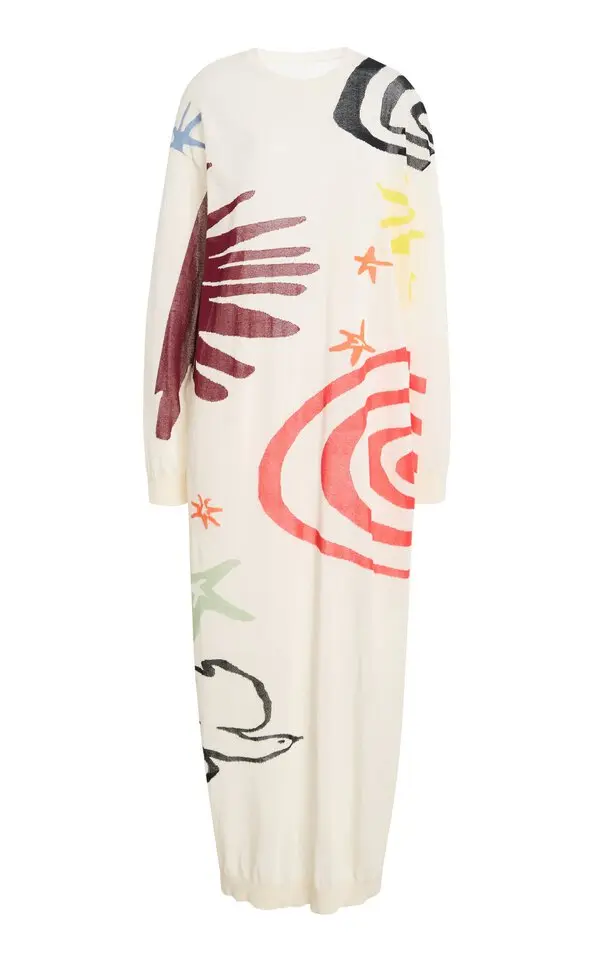ZANKOV Alice Cotton-blend Maxi Dress