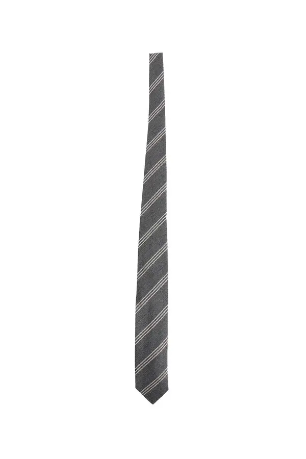 MFPEN Archive Stripe Banquet Tie - Grey