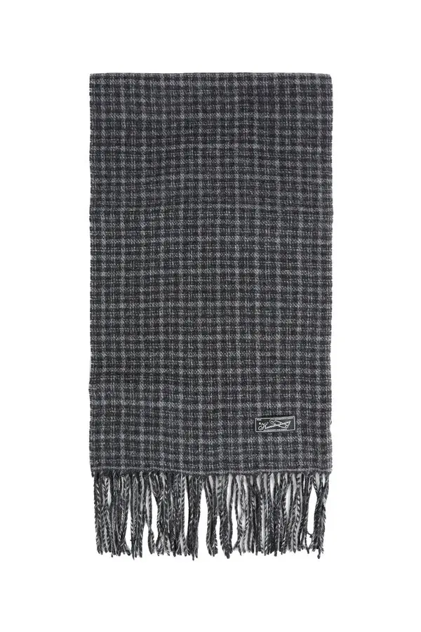 MFPEN Facade Fringe Scarf - Grey
