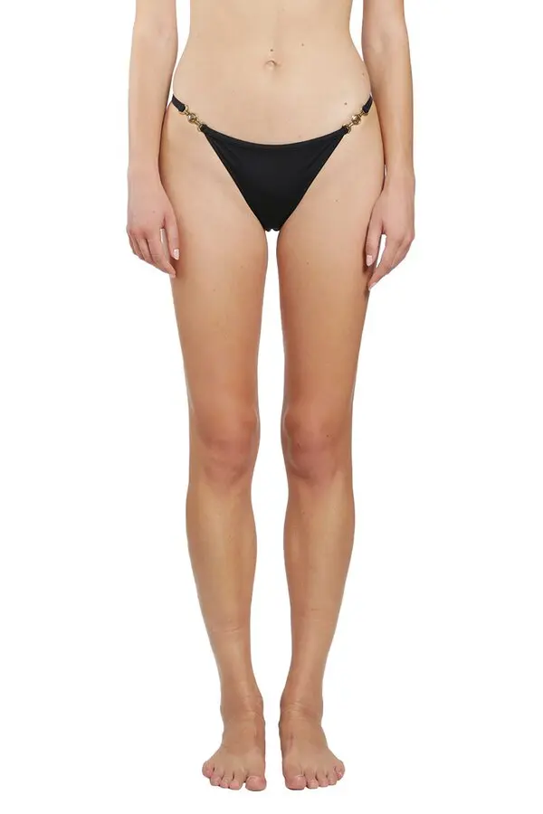 Versace Bikini Bottom - Black