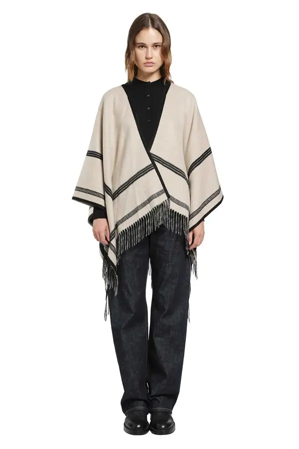 Fendi Selleria Poncho - Grey