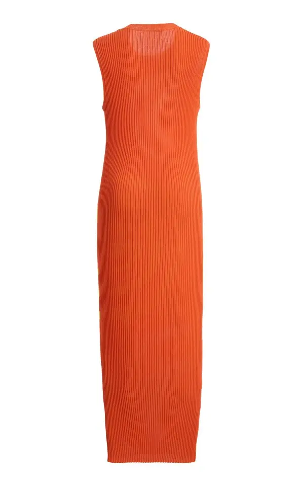 ZANKOV Rochelle Cotton-blend Midi Dress