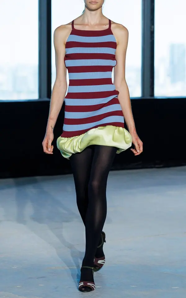 ZANKOV Kiki Silk-blend Mini Skirt