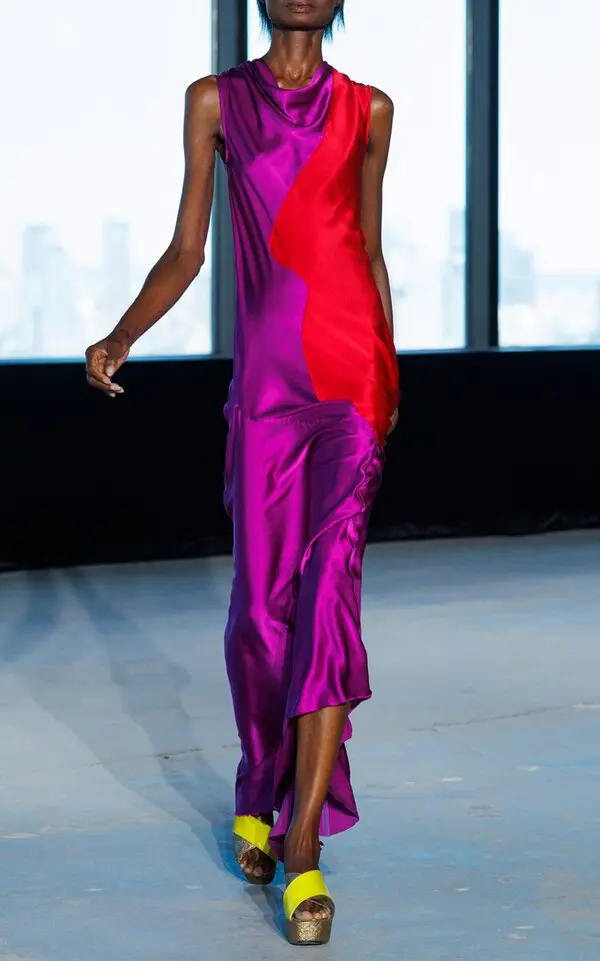 ZANKOV Marian Silk Maxi Dress