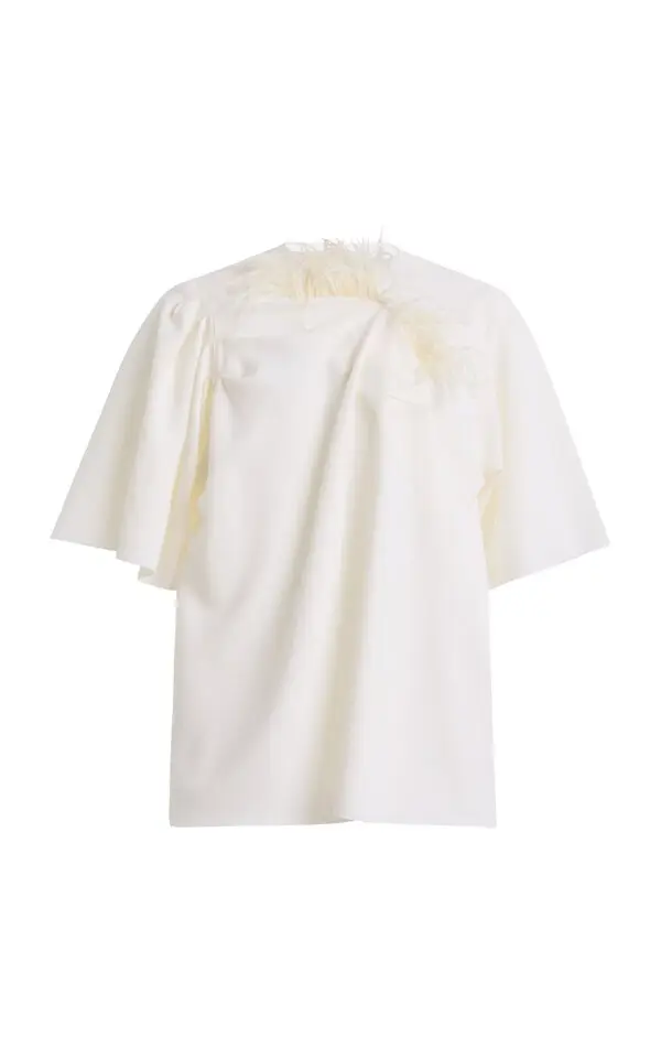 ZANKOV Anya Crepe Top