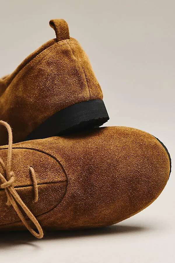 NAGUISA Carmen Oxfords - Brown