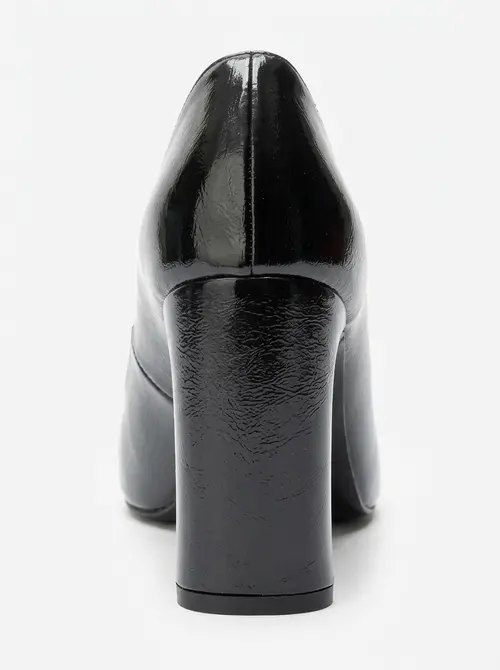 PROLOGUE SHOES Bans Block Heel Pump - Black
