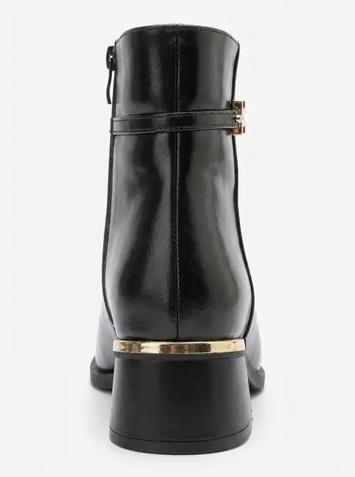 PROLOGUE SHOES Premy Block Heel Zip Boot