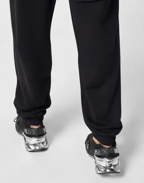 PLEIN SPORT Destroyed Jogging Pants Raw Edge