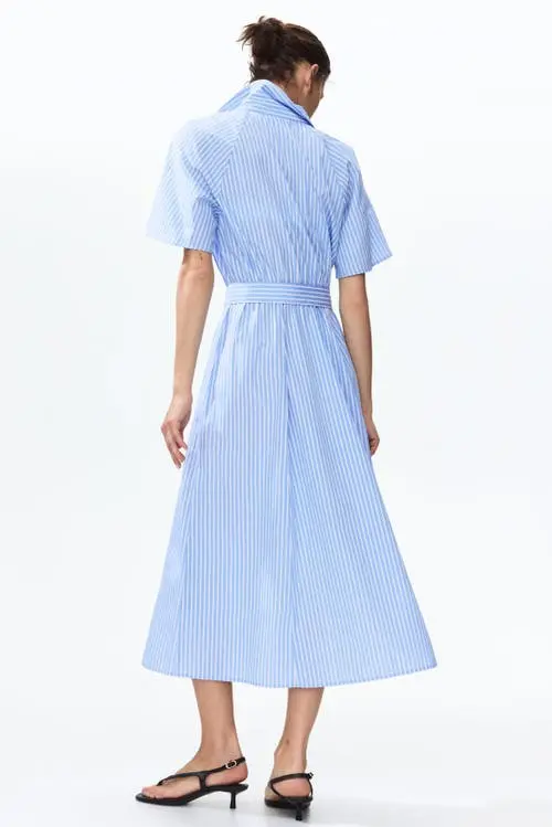 H&M Tie-belt Shirt Dress