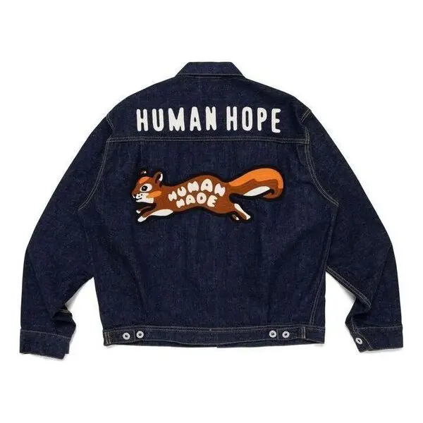 HUMAN MADE X Human Hope Denim Work Jacket - Indigo