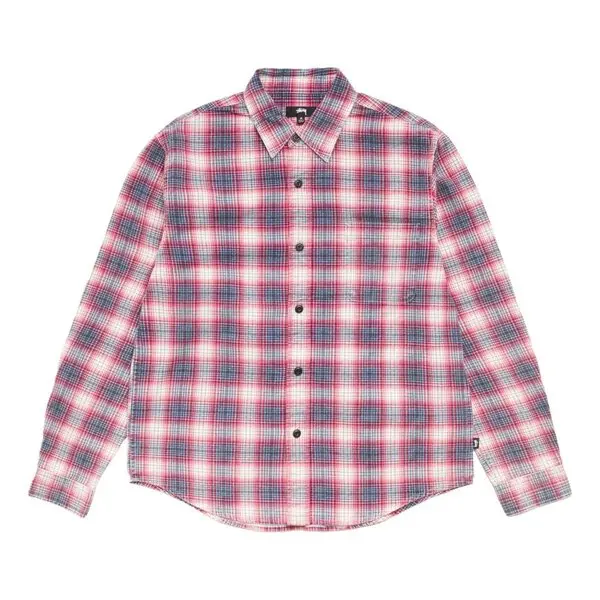 StÜssy Dax Printed Shirt - Redd