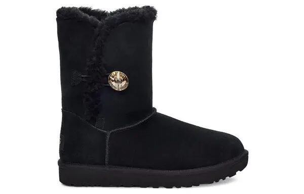 UGG Bailey Button Gold Bling Boot