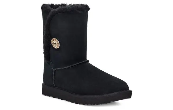 UGG Bailey Button Gold Bling Boot