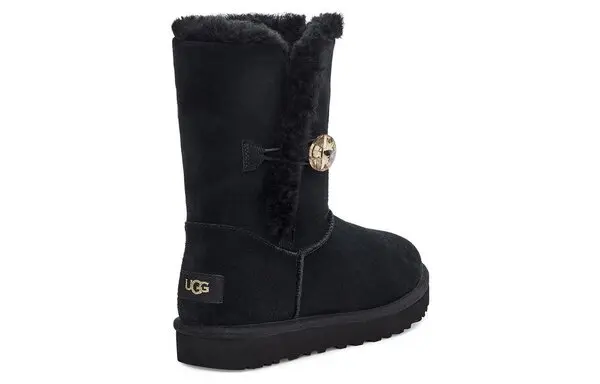 UGG Bailey Button Gold Bling Boot