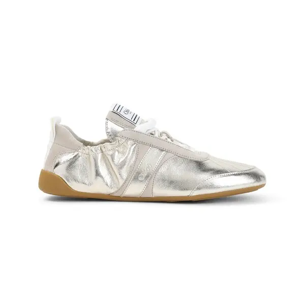Chloé Kick Sneakers - Silver