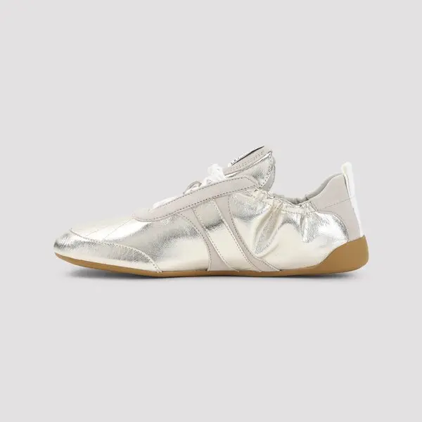 Chloé Kick Sneakers - Silver