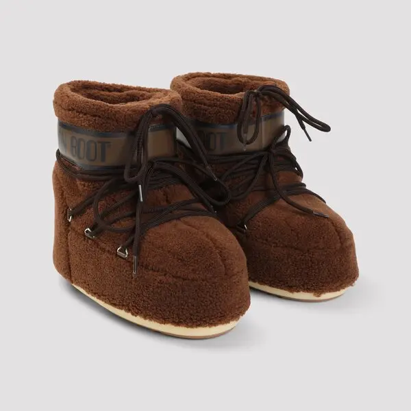 Moon Boot Icon Low Fleece Boot - Brown