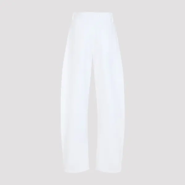 Alaïa Round Trousers - White