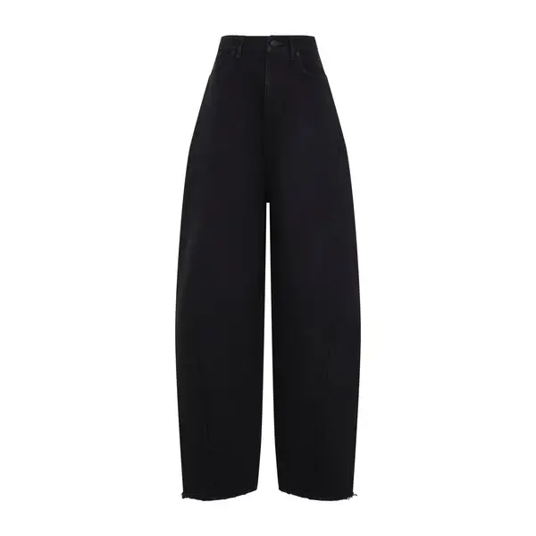 Balenciaga High Waist Barrel Twisted Jeans