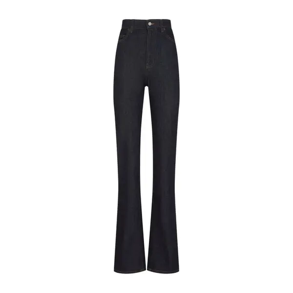 Balenciaga High Waist Slim Jeans