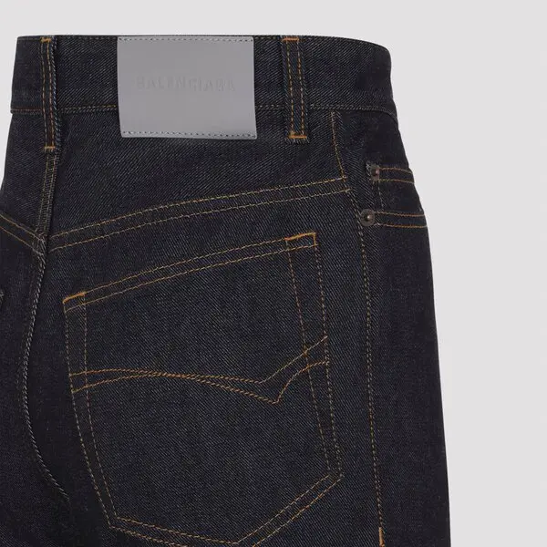 Balenciaga High Waist Slim Jeans