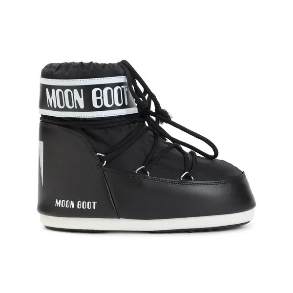 Moon Boot Icon Low Nylon Boot - Black