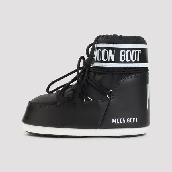 Moon Boot Icon Low Nylon Boot - Black