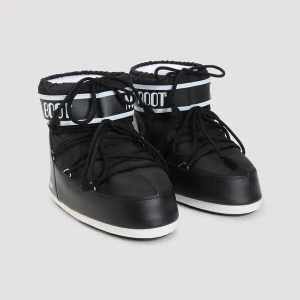 Moon Boot Icon Low Nylon Boot - Black