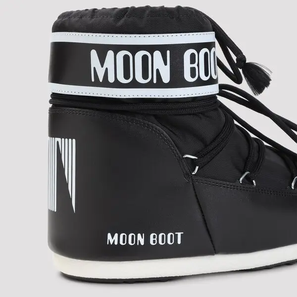 Moon Boot Icon Low Nylon Boot - Black