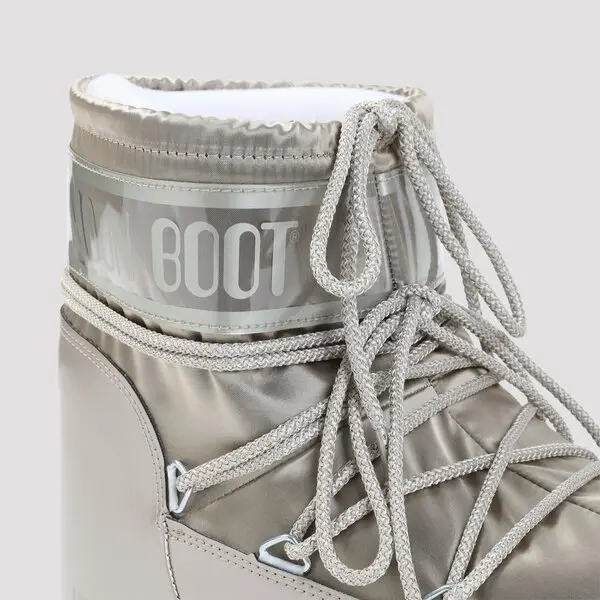 Moon Boot Icon Low Glance Boot - Silver