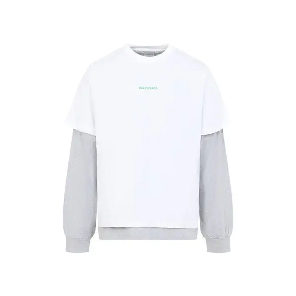 Balenciaga Hybrid Double T-shirt - Green