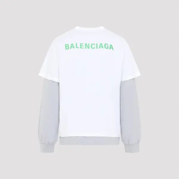 Balenciaga Hybrid Double T-shirt - Green