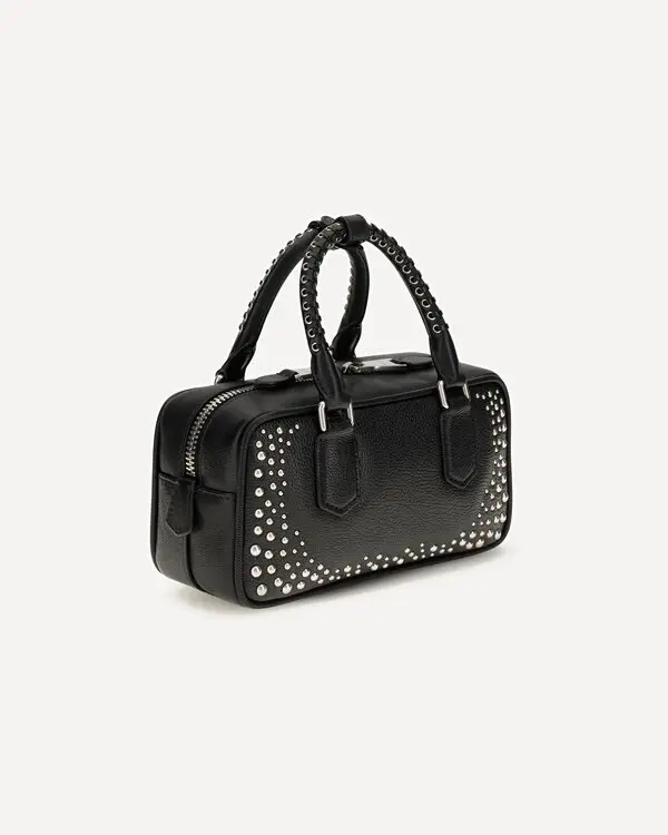 Miu Miu Arcadie Studded Leather Handbag