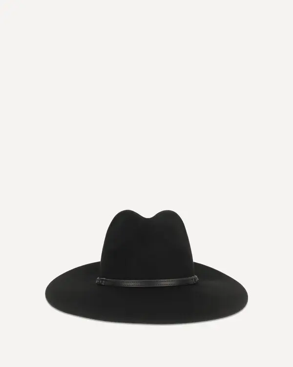 Barbour Tack Woo Fedora Femae - Black