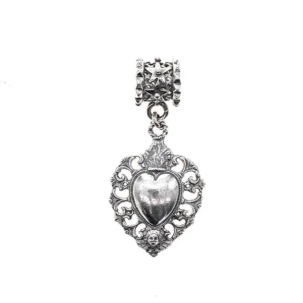 GEM KINGDOM Sacred Heart Pendant