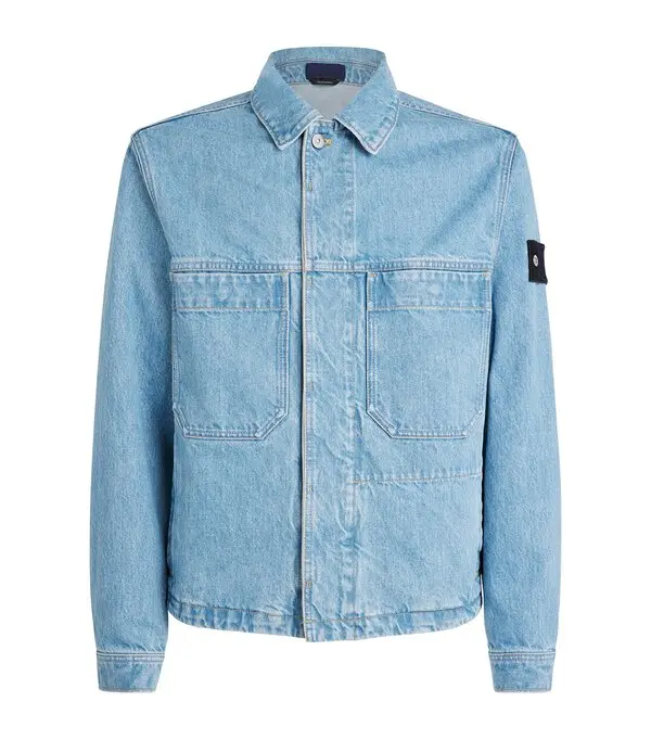 Stone Island Denim Coach Jacket